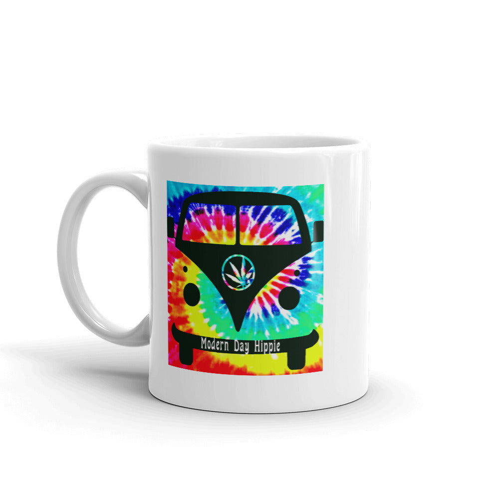 Bus Modern Day Hippie Mug – Lucky Four Leaf Designs